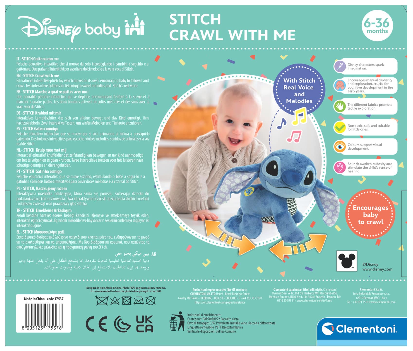 Stitch – Crawl with me - Legetoej Online